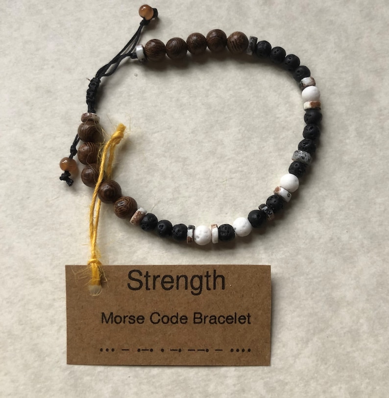 Custom Made Morse Code Bracelets - Etsy