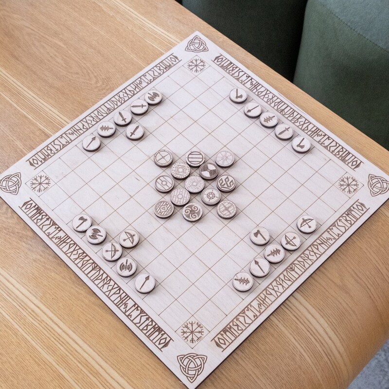 Hnefatafl Board - Etsy