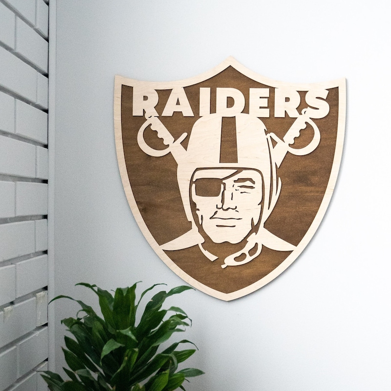 Raiders Wall Art - Etsy