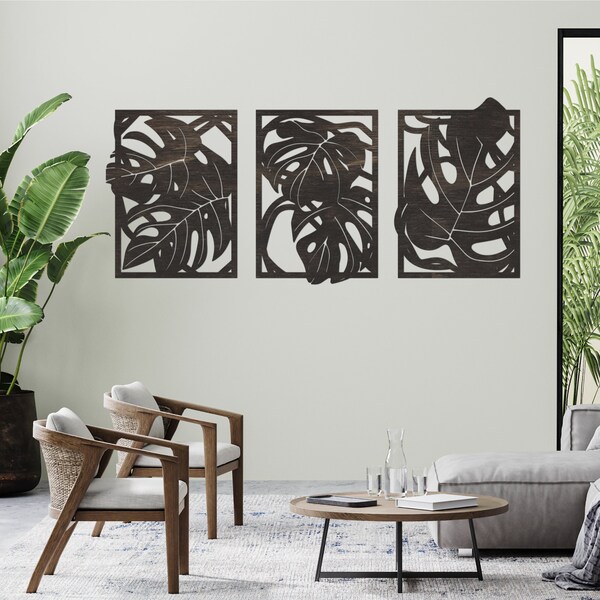 Monstera Panel - Etsy