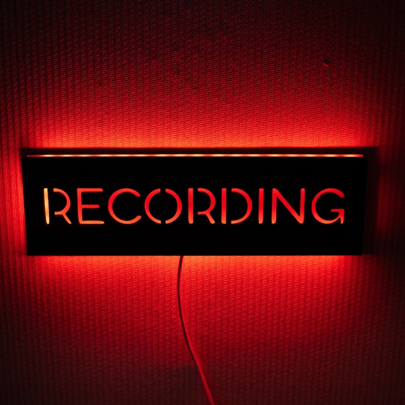 Recording Light - Etsy