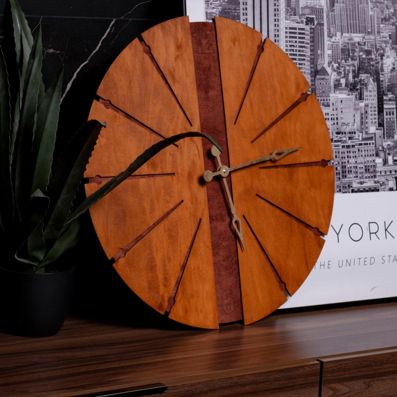 Designer Wall Clock - Etsy