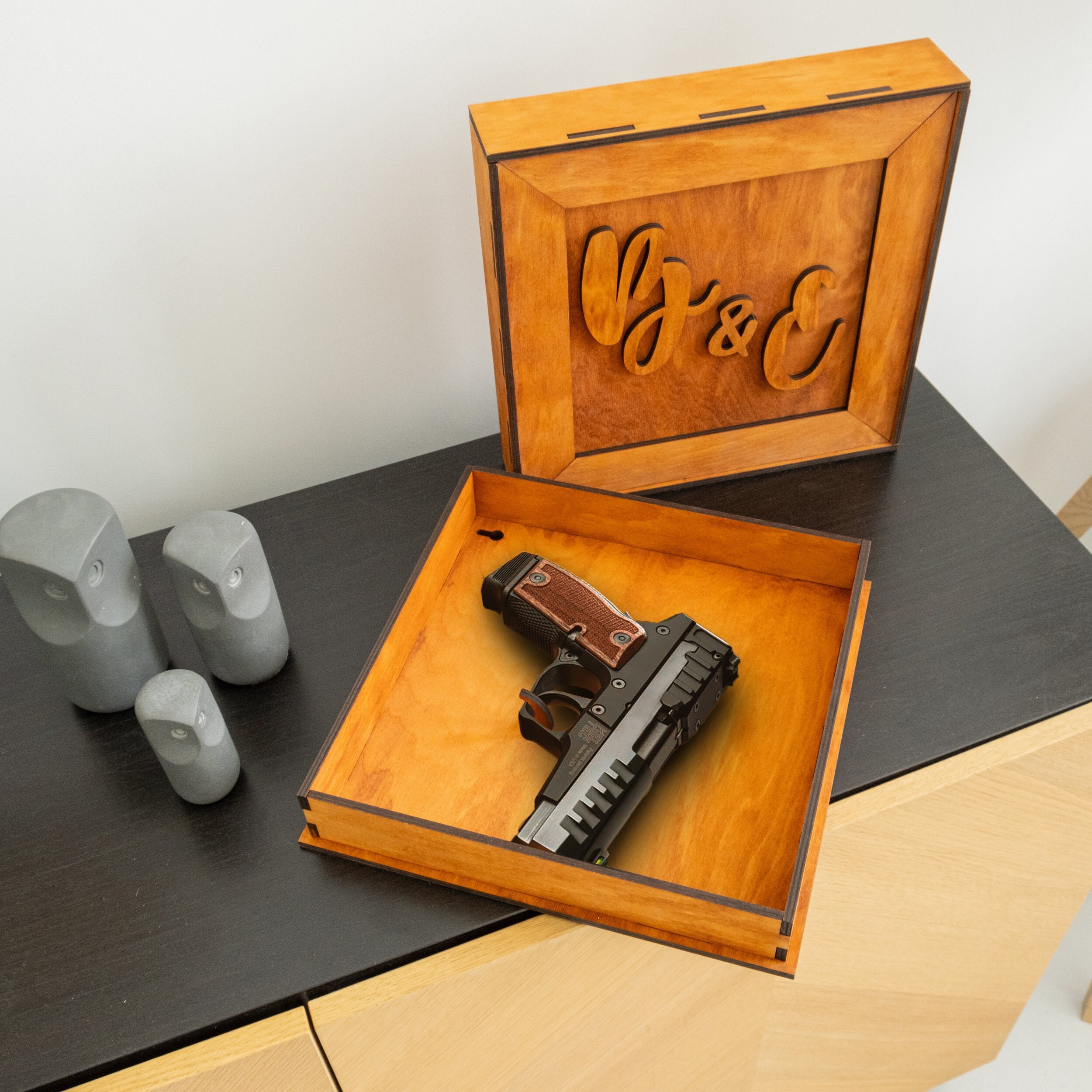 Custom Hidden Gun Safe