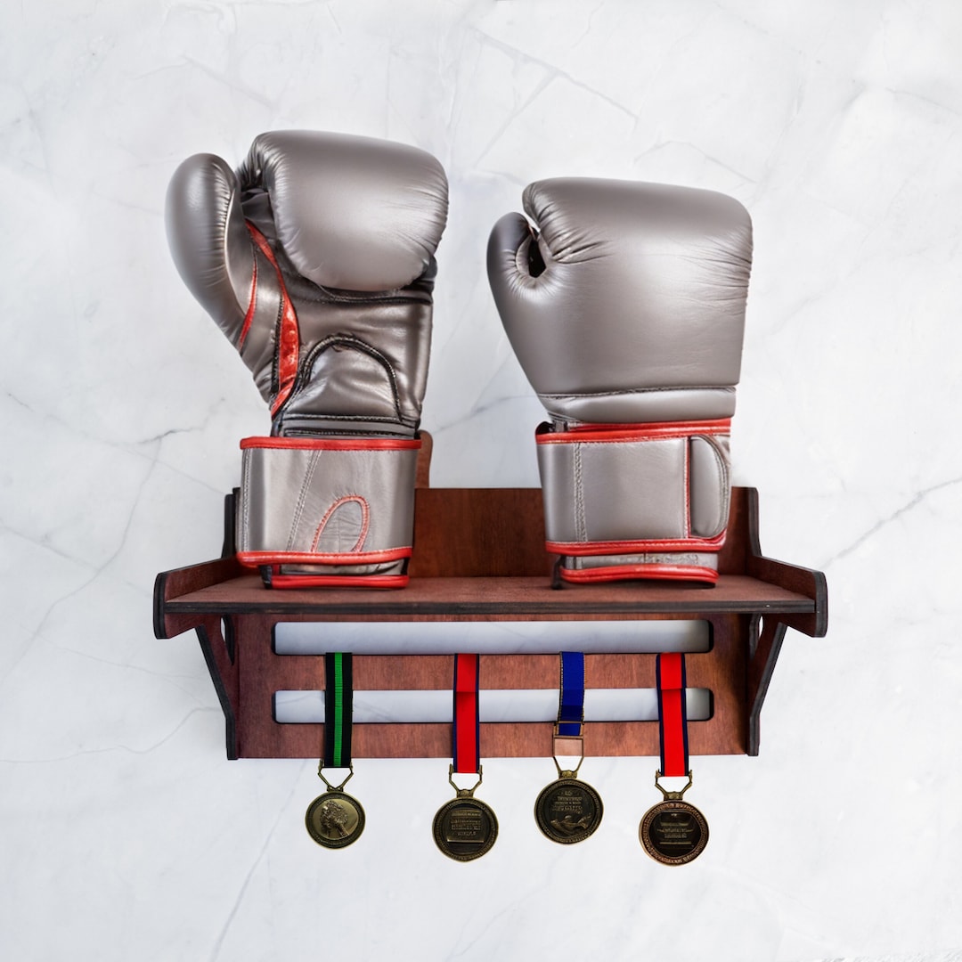 Gloves Boxing Wall Display Holder, Christmas Gift for Boxing Lovers ...