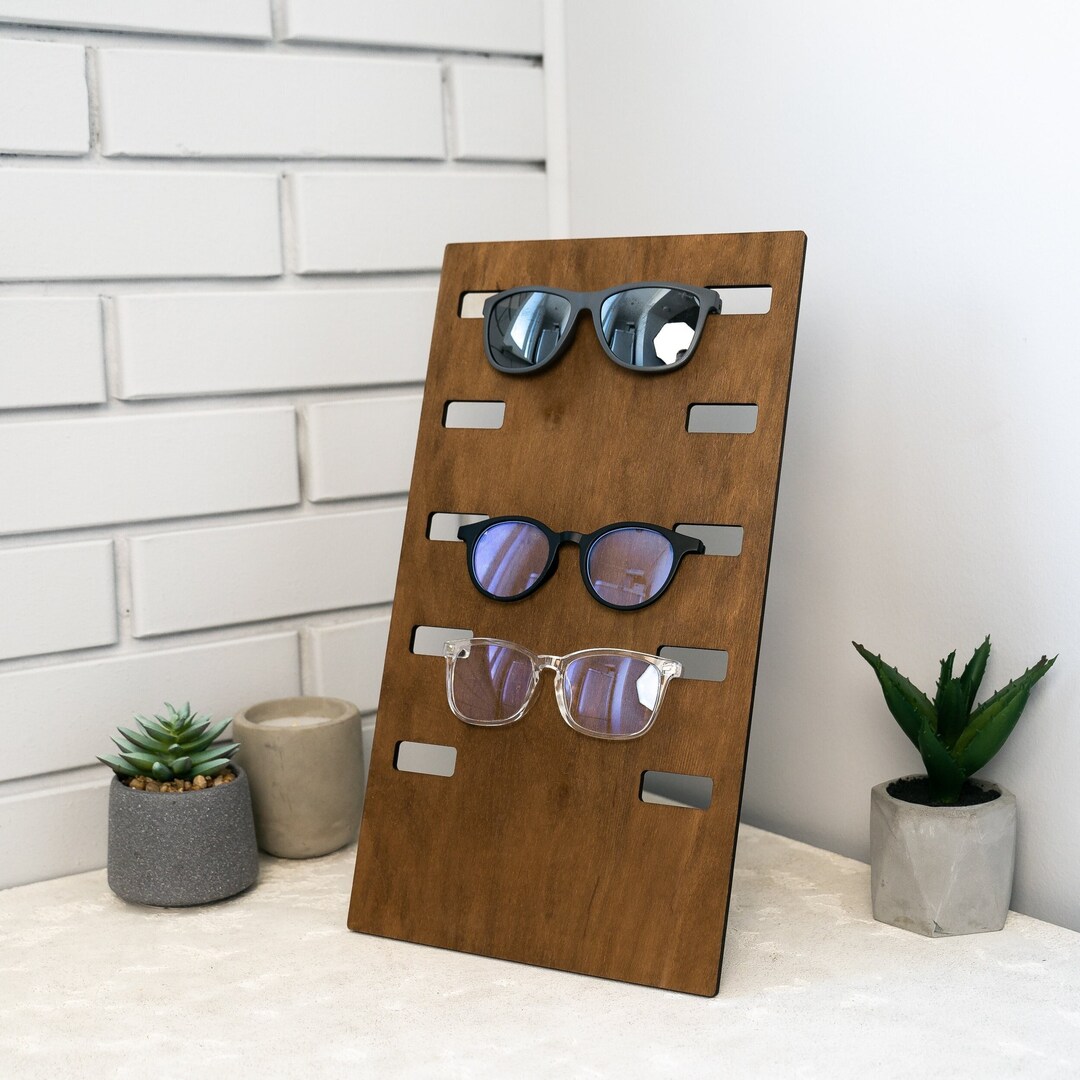Wooden Sunglass Display, Sunglass Display Rack, Sunglass Organizer ...