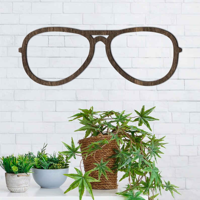 Glasses Wall Art Eyeglasses Wall Art Eyeglasses Sign Eye - Etsy