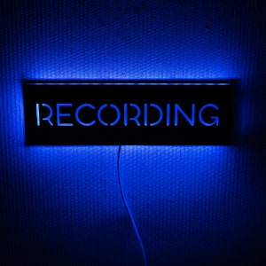 Recording Studio Light up Sign, Recording Neon Sign, Recording Led Sign ...