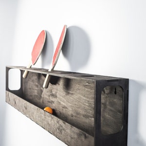 Ping Pong Paddle and Ball Holder, Ping Pong Paddle Holder, Ping Pong ...