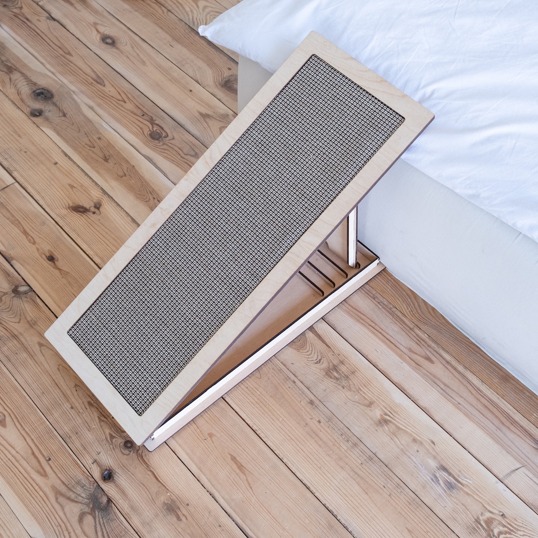 Adjustable Dog Ramp, Dog Ramp for High Bed, Dog Ramp With the Platform ...