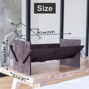 Table Top Book Shelf,free Standing Bookshelf,wood Bookshelf for Desk ...