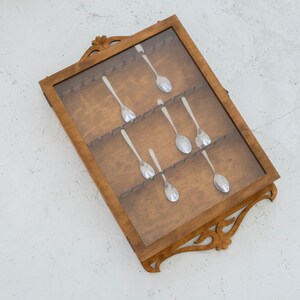 Spoon Display Case, Spoon Display Cabinet, Spoon Display Rack, Spoon ...