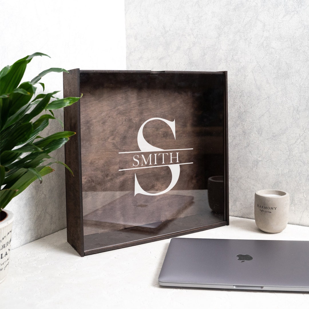 Wooden Shadow Box Glass, Personalized Shadow Box, Wood Shadow Box ...