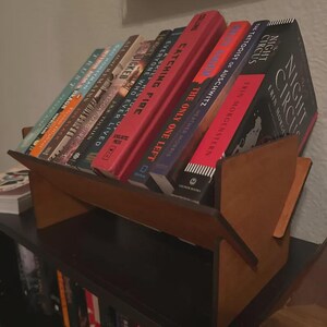 Table Top Book Shelf,free Standing Bookshelf,wood Bookshelf for Desk ...