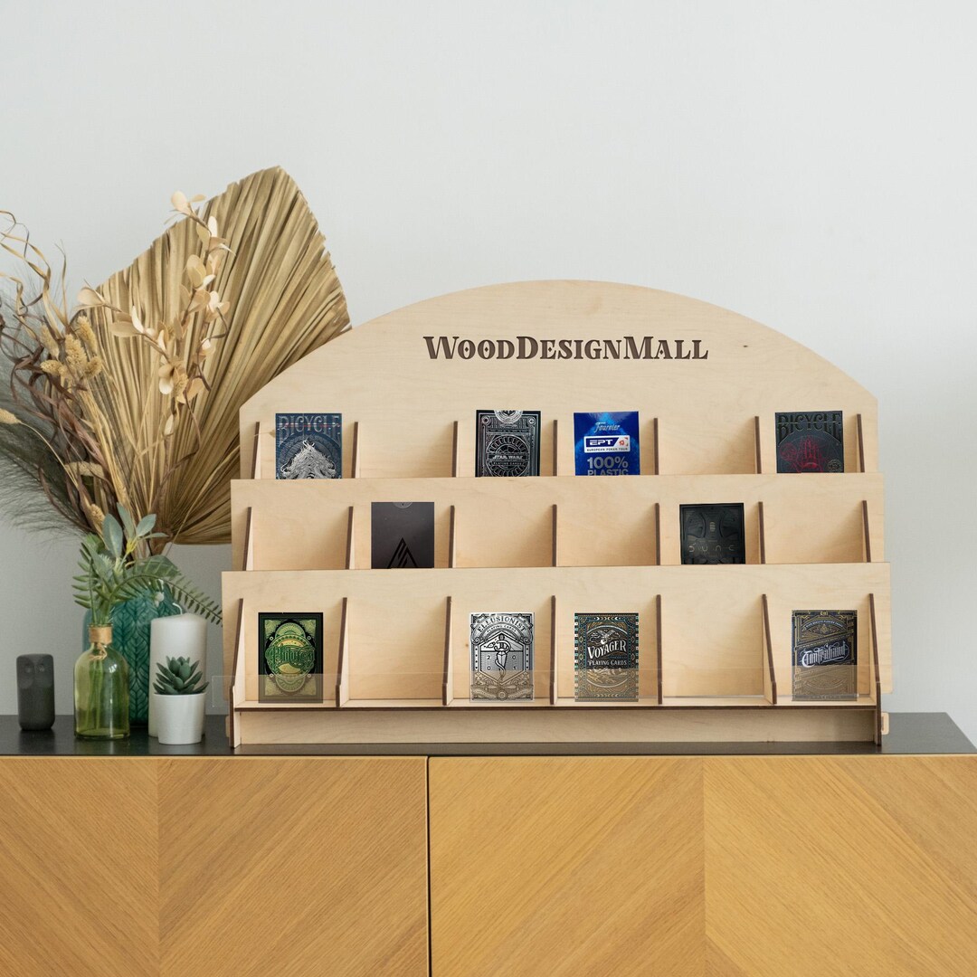 Playing Card Display Stand, Playing Card Holder, Playing Card Storage ...