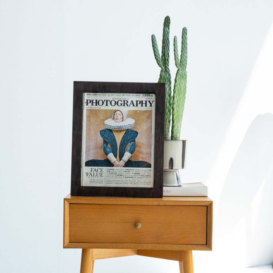 Magazine Frame, Magazine Shadow Box, Magazine Display Case, Magazine ...