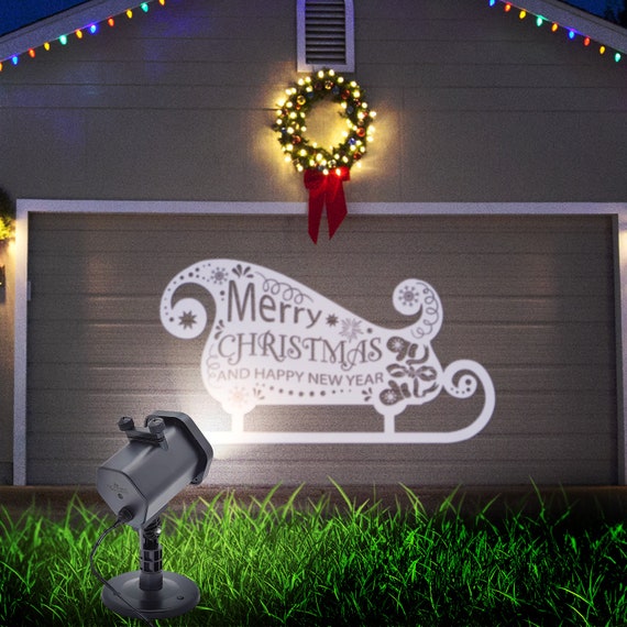 Projection lights christmas store