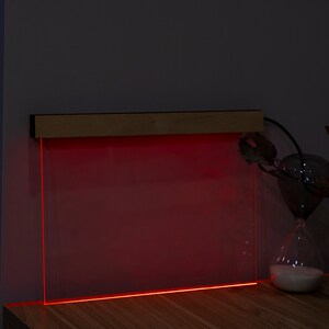 Custom Message Night Light Board, Led Note Board, Acrylic Dry Erase ...