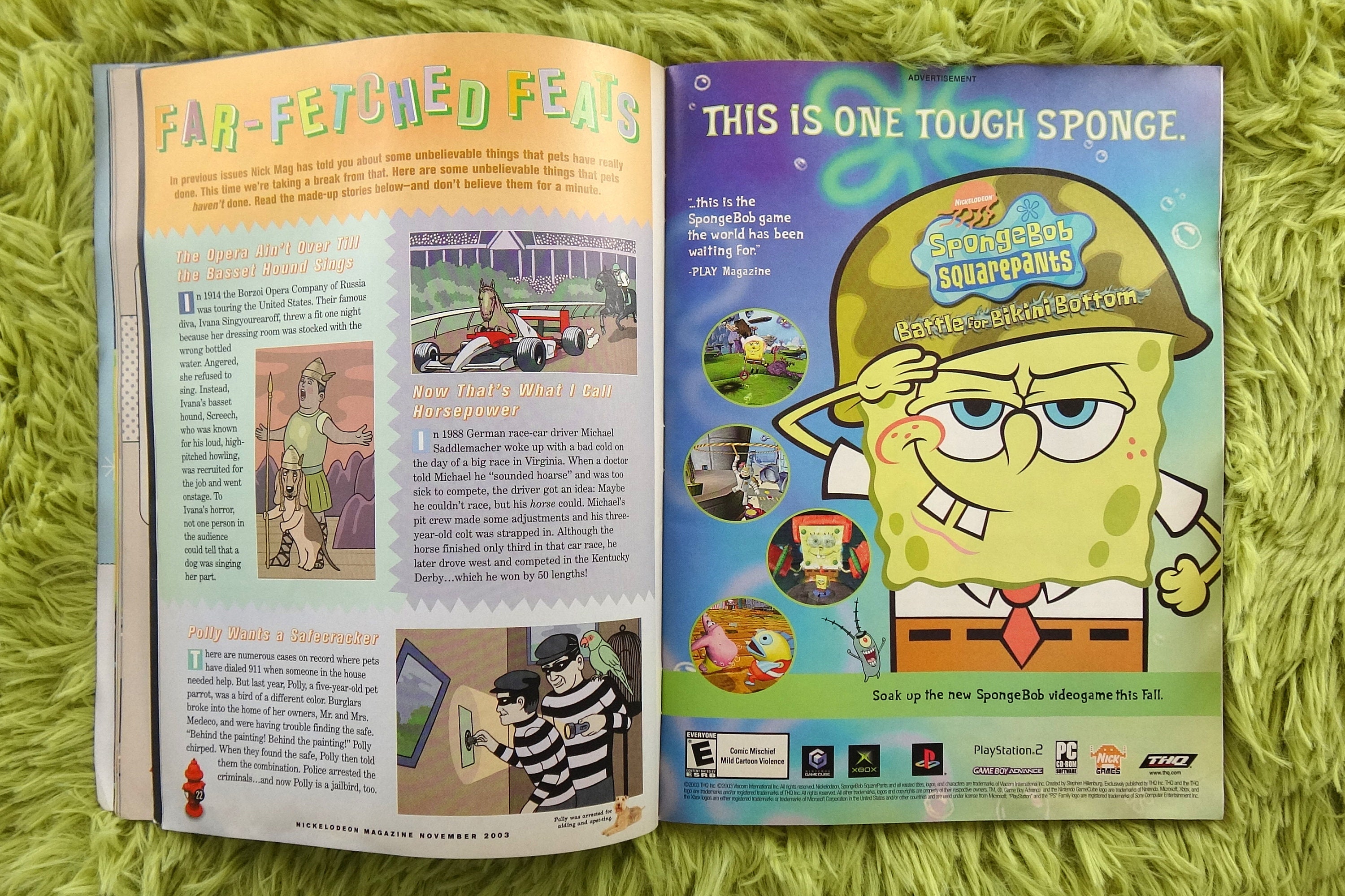Nickelodeon Magazine Nov 2003 - Etsy