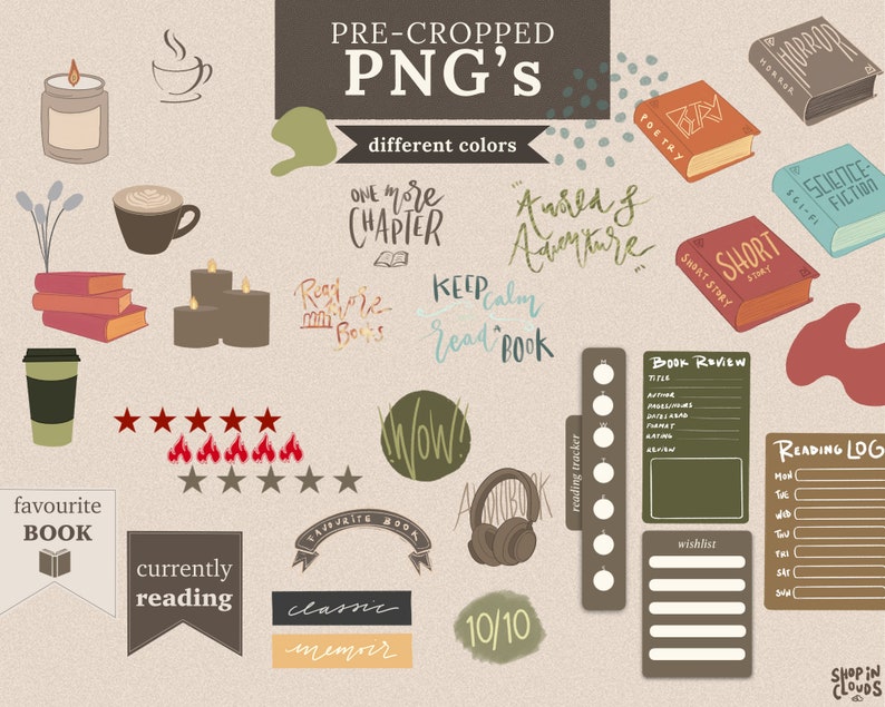 Digital Reading Stickers, Reading Sticker Book, Stickers Reading ...