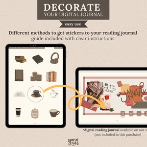 Digital Reading Stickers, Reading Sticker Book, Stickers Reading ...