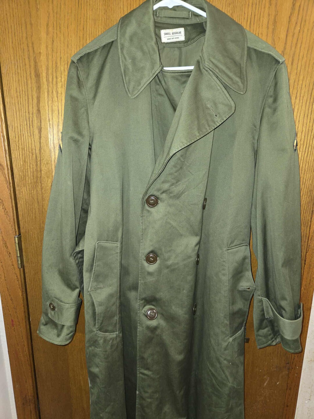 Vintage 70s USGI OG-107 Overcoat Mens Small-regular Excellent Condition ...