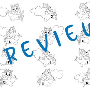 14 Play Therapy Countdown Charts (includes 2x6session Sheets, 1X ...