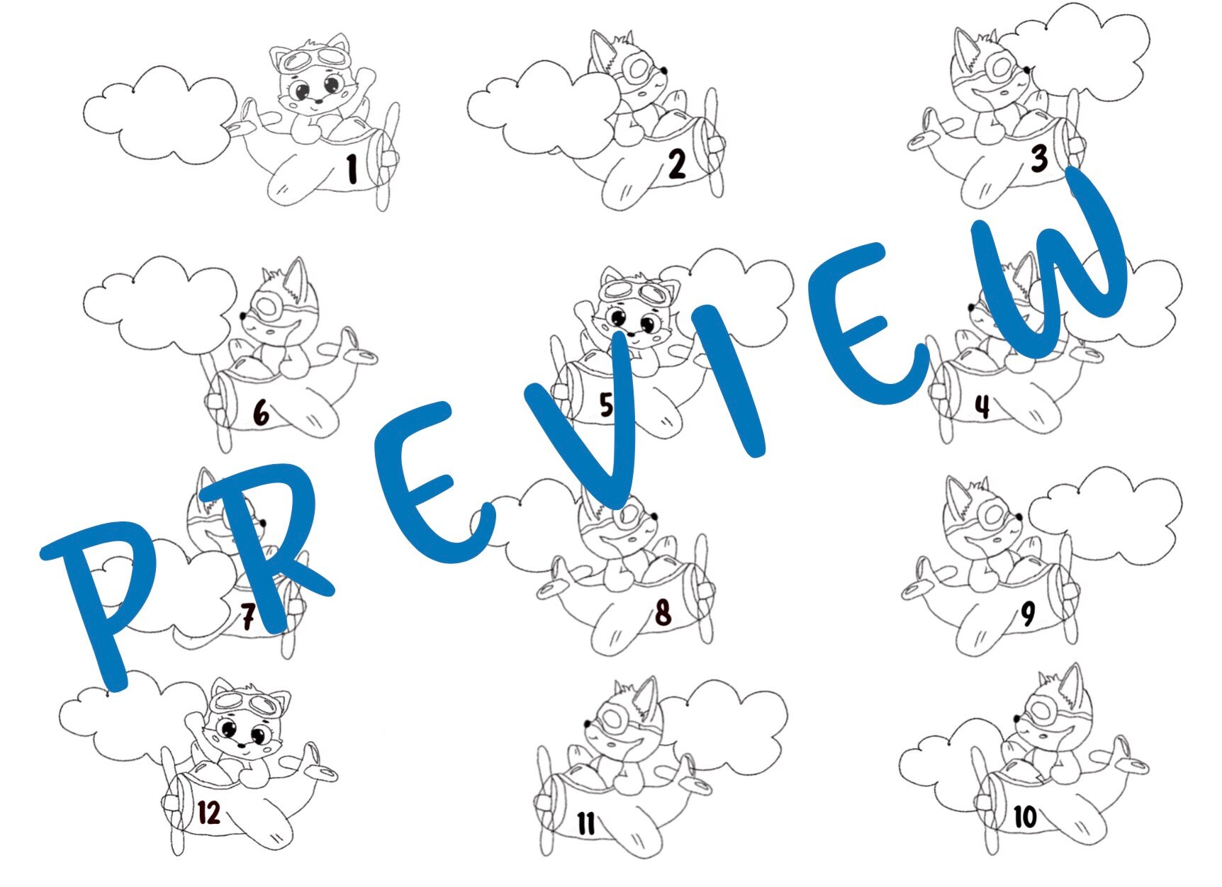 14 Play Therapy Countdown Charts (includes 2x6session Sheets, 1X ...