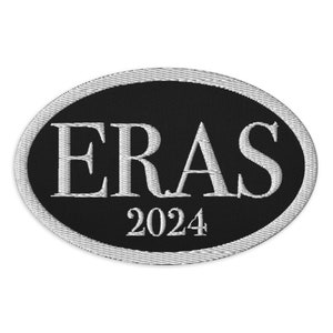 Eras, Iron on Embroidered Patches, Inspired by Eras Tour, Midnights ...