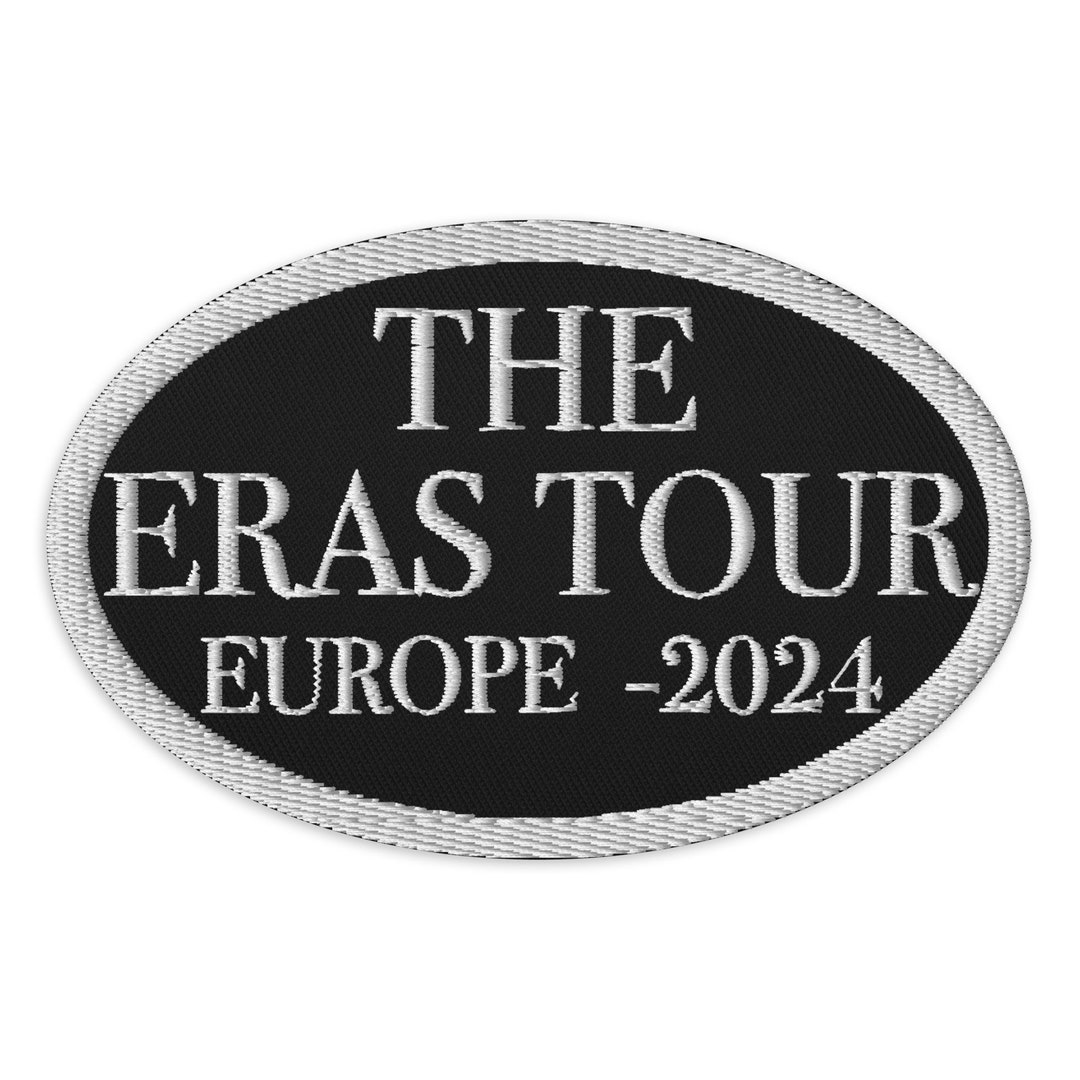The Eras Tour 2024 Europe Embroidered Patch Inspired By The Eras Tour
