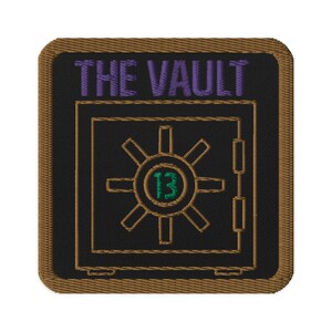 The Vault Taylor's Version, Iron-on Embroidered Patches for Swift Fans ...