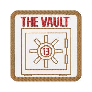 The Vault Taylor's Version, Iron-on Embroidered Patches for Swift Fans ...