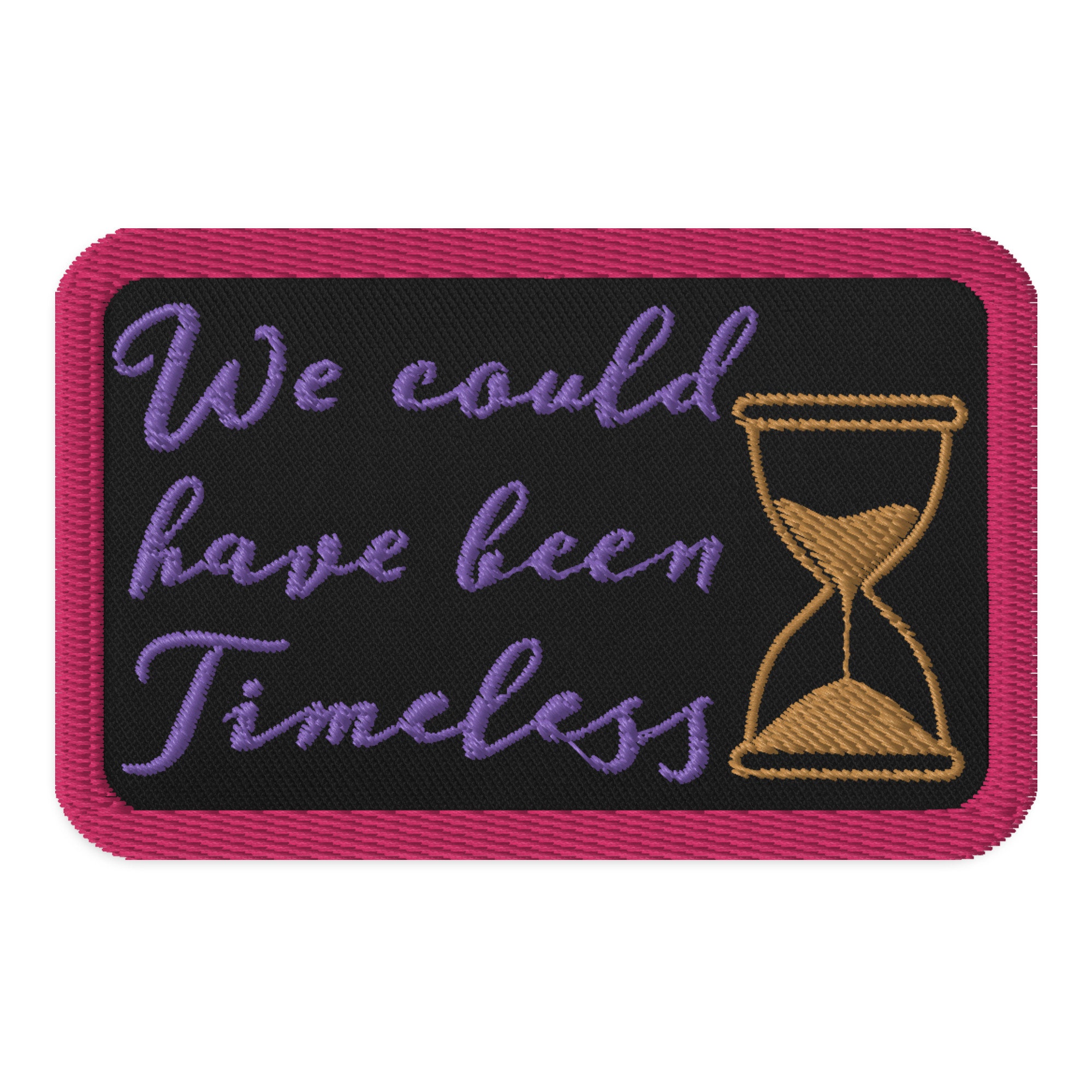 Timeless Iron-on Embroidered Patch Inspired by the Eras - Etsy