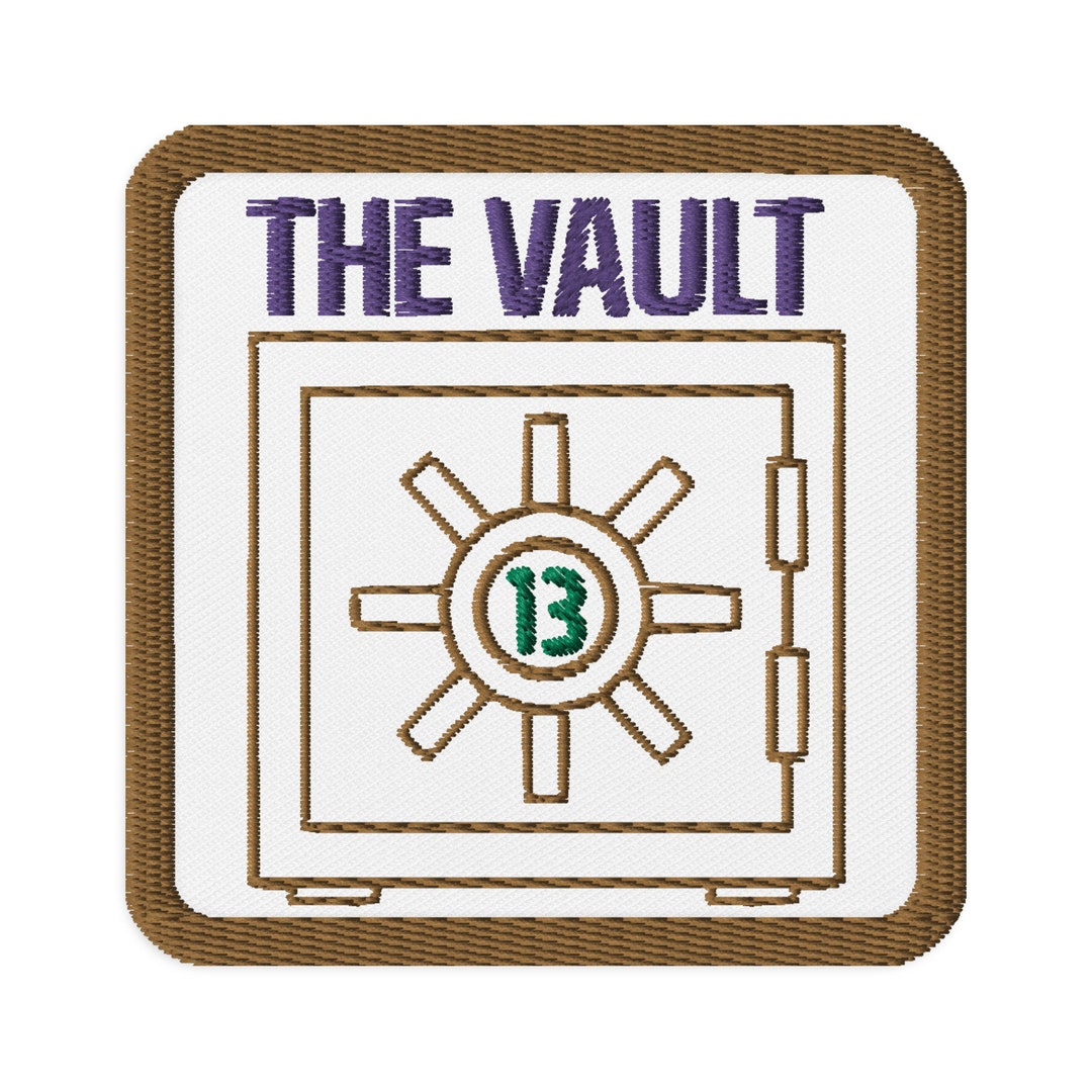 The Vault Taylor's Version, Iron-on Embroidered Patches for Swift Fans ...