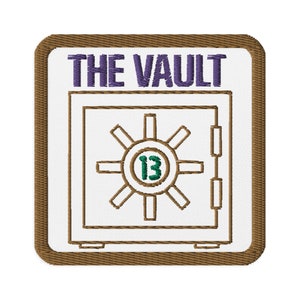 The Vault Taylor's Version, Iron-on Embroidered Patches for Swift Fans ...