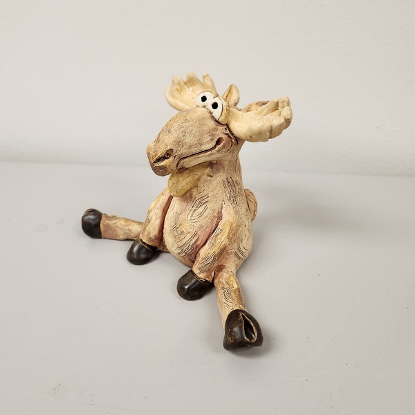 Moose Figurine - Etsy