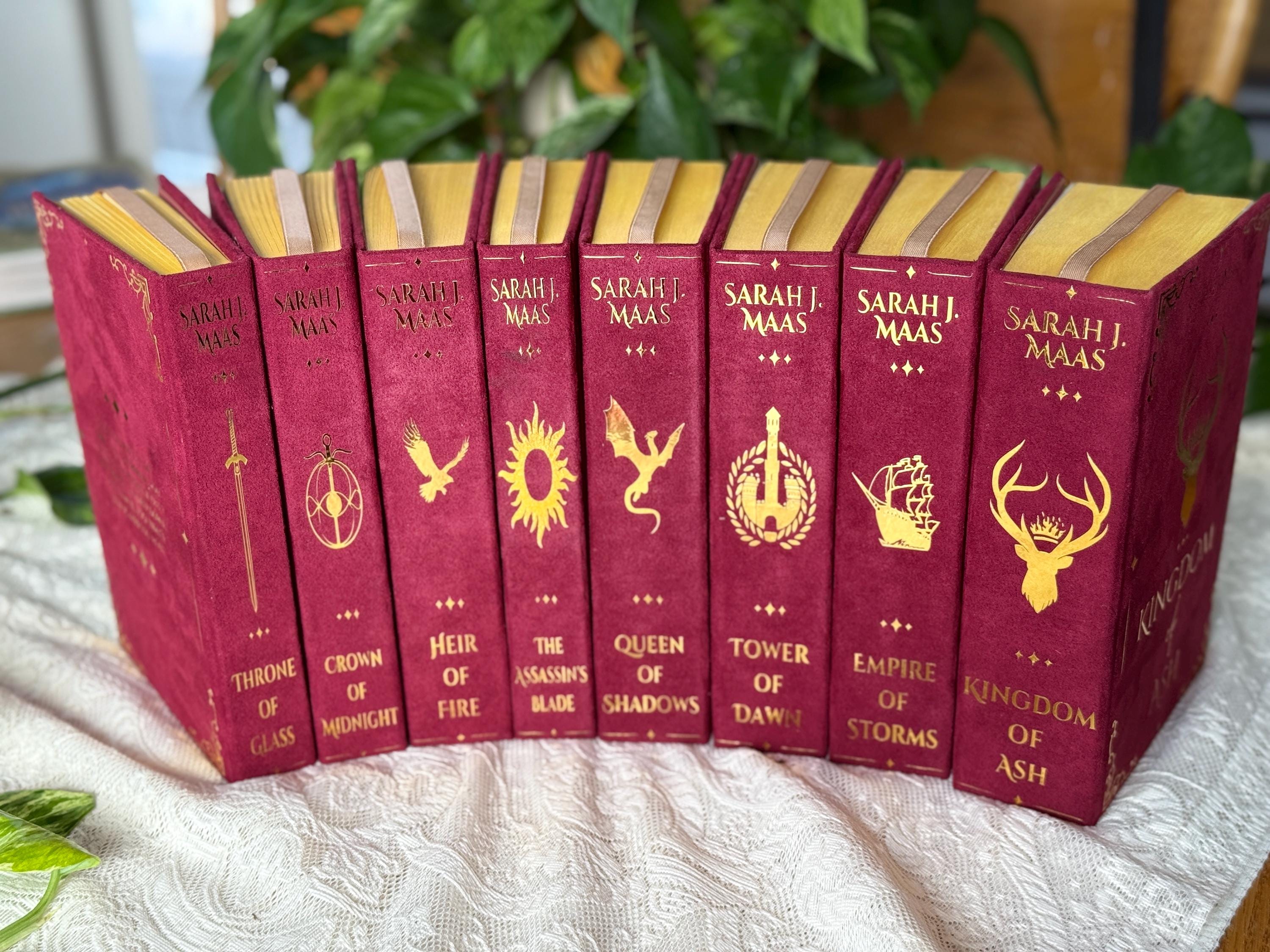 Throne of Glass Bookbinding Cover Design. PNG - Etsy