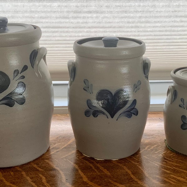 Rowe Pottery Heart - Etsy