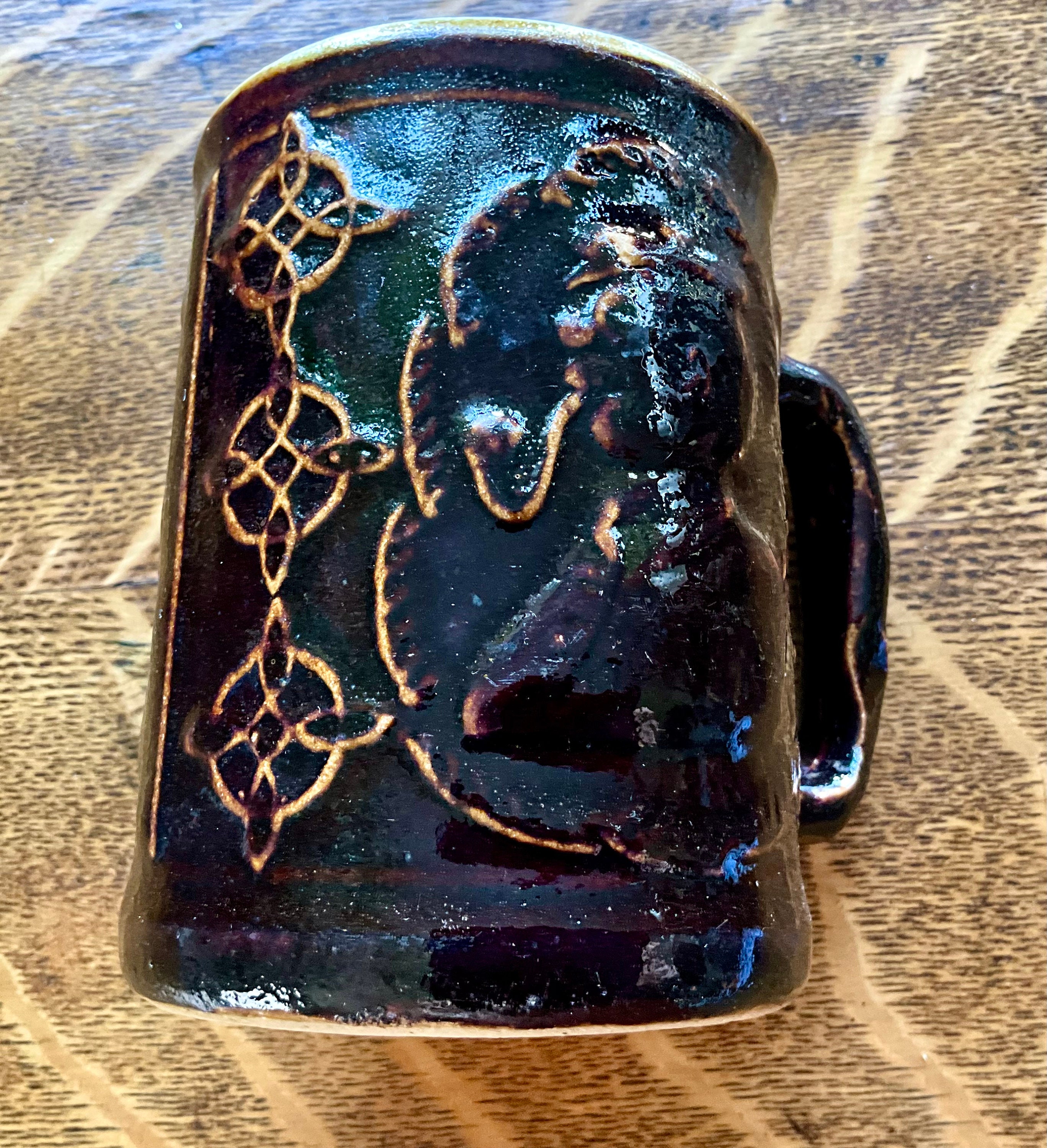 Antique Burley & Winter Pottery Crooksville Ohio Mug Sailor Smoking ...