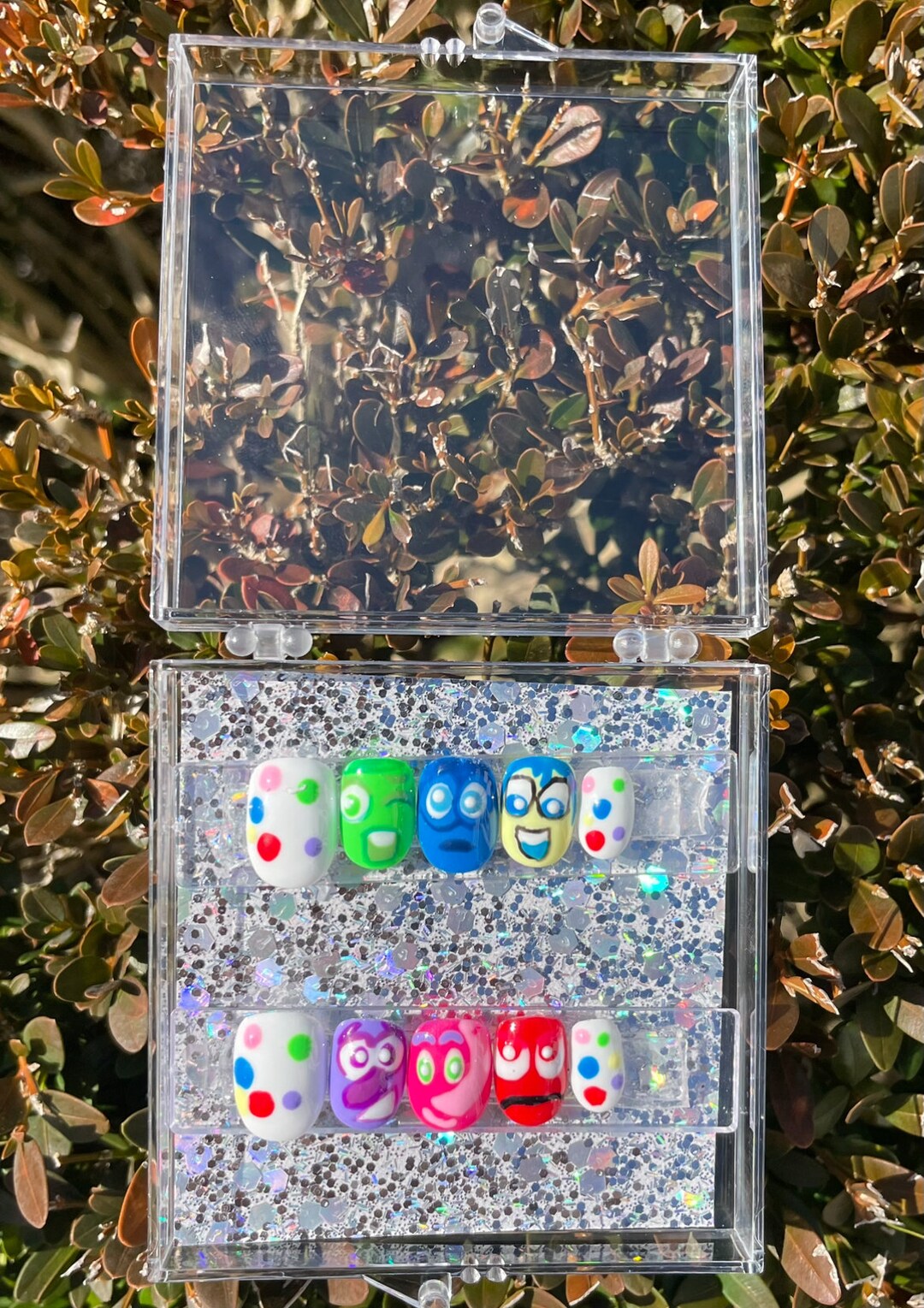 Inside Out Press on Nails Kids Party Favors Disney Press on Nails Kids ...