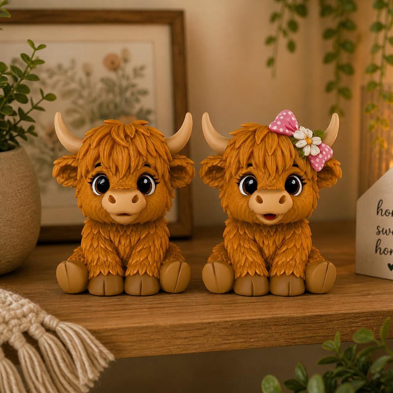 3d Cartoon Figurines - Etsy