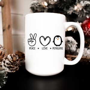 Peace Love Penguins SVG, BUNDLE for 50-70% Off, Peace Love PNG Wall Art ...