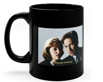 X-files Mulder and Scully Mug - Etsy