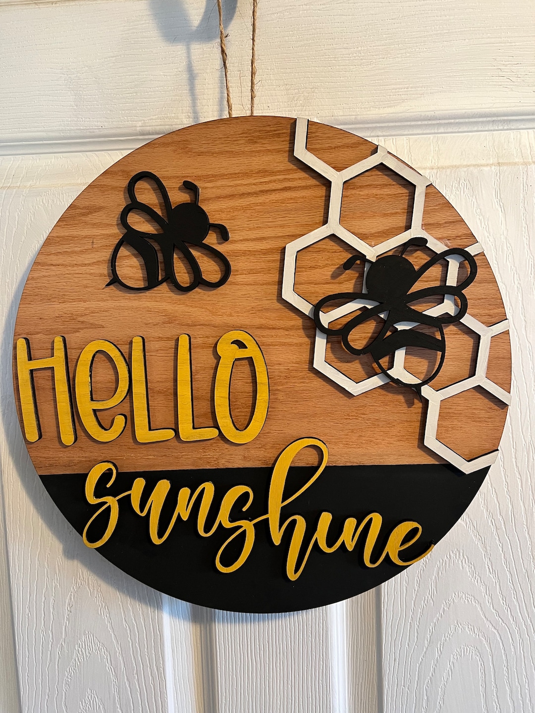 Hello Sunshine Welcome Sign - Etsy