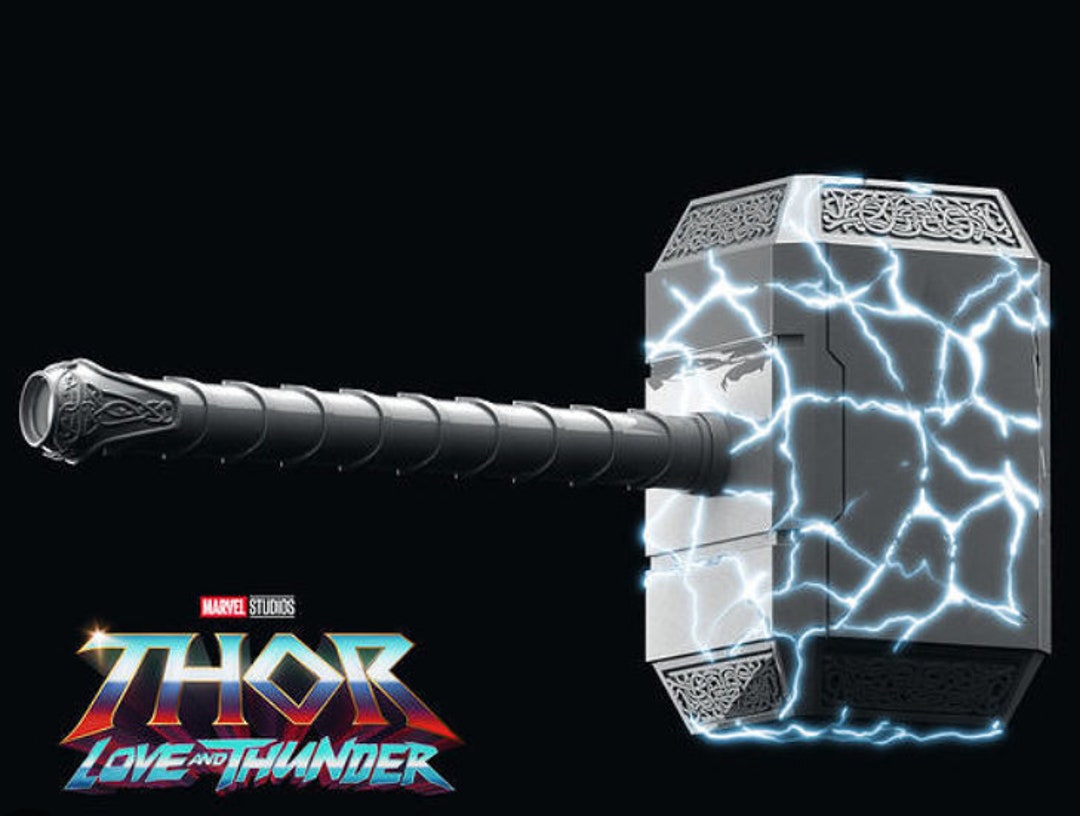 MCU Cracked Mjolnir 1:1 3D Printed jane, Mightythor - Etsy