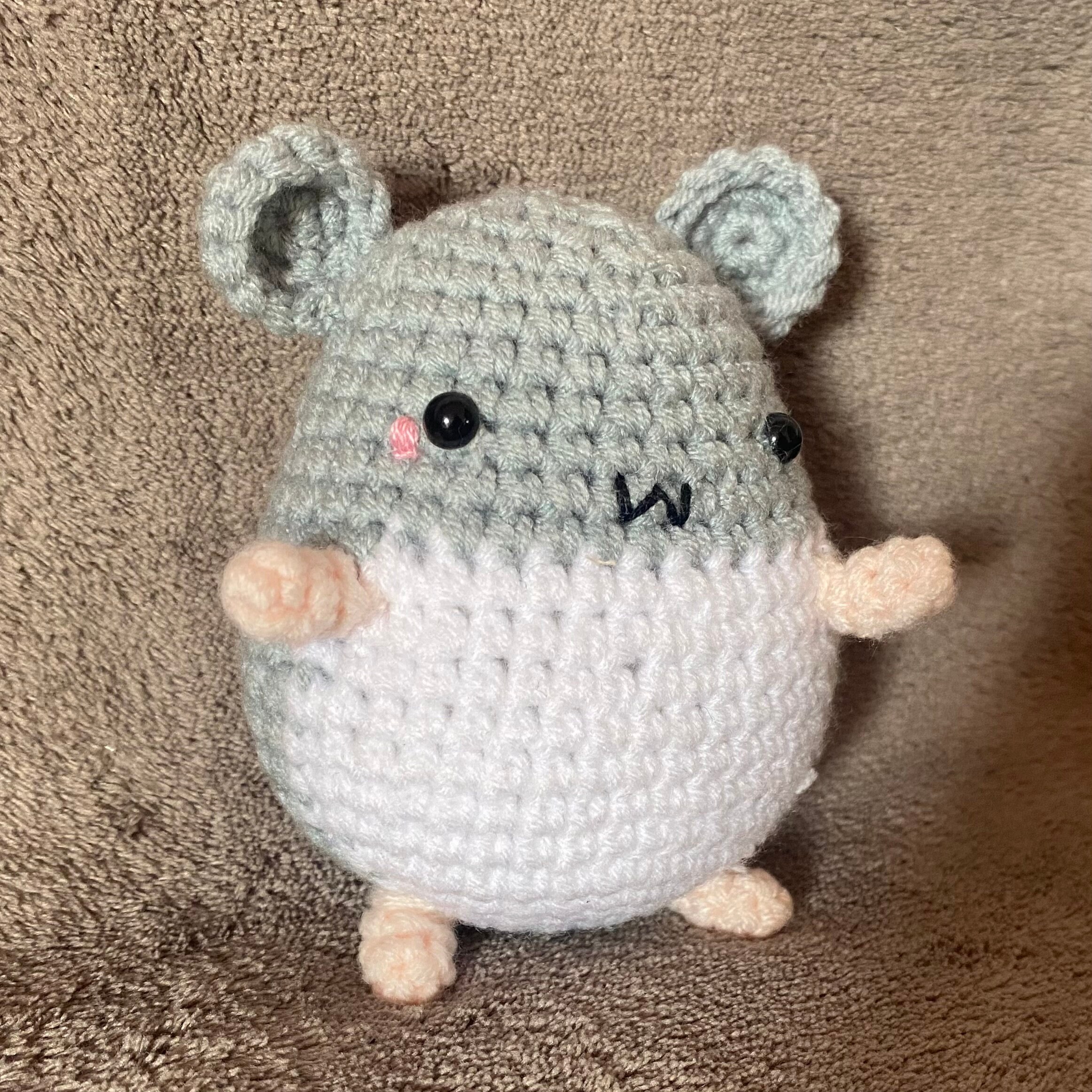 Hamster Crochet Pattern PDF Instant Download Amigurumi Crochet Hamster ...