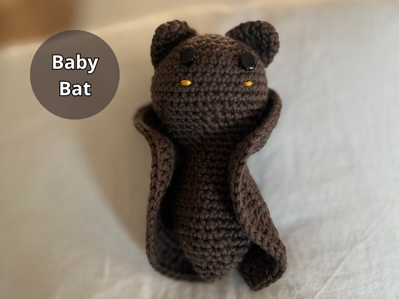 Bat Crochet Pattern, Crochet Pattern Pdf for Bat. Instant Download ...