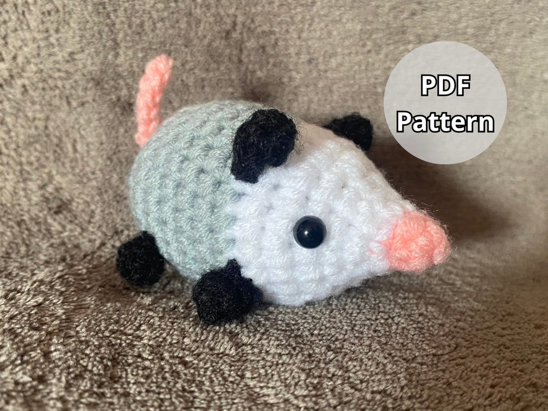 Crochet Possum Pattern PDF Pattern for Possum Crochet Pattern Baby Gift ...