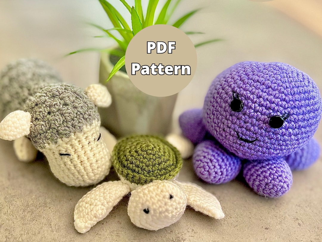 Amigurumi Animal Patterns | INSTANT DOWNLOAD | Cute Crochet Animals ...
