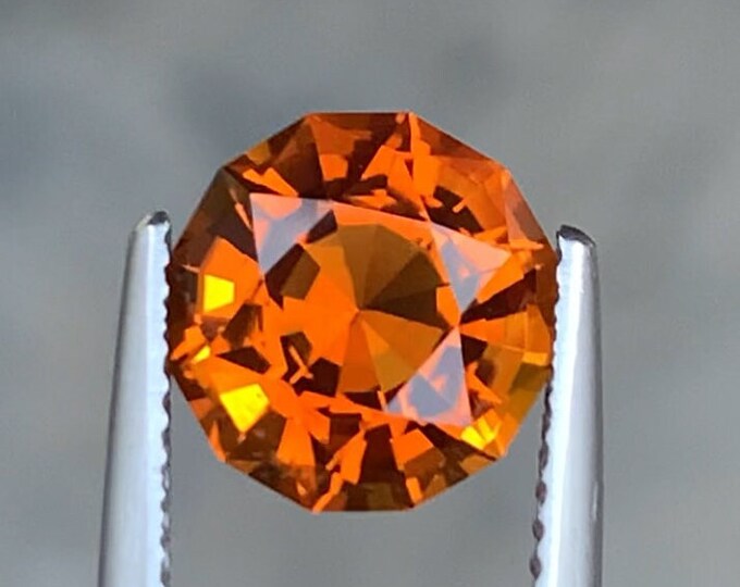 Externally Beautiful Top Quality Fancy Precision Cut Madeira Citrine ...
