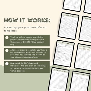 Printable Craft Show Planning Bundle, Craft Fair Planner and Checklists ...